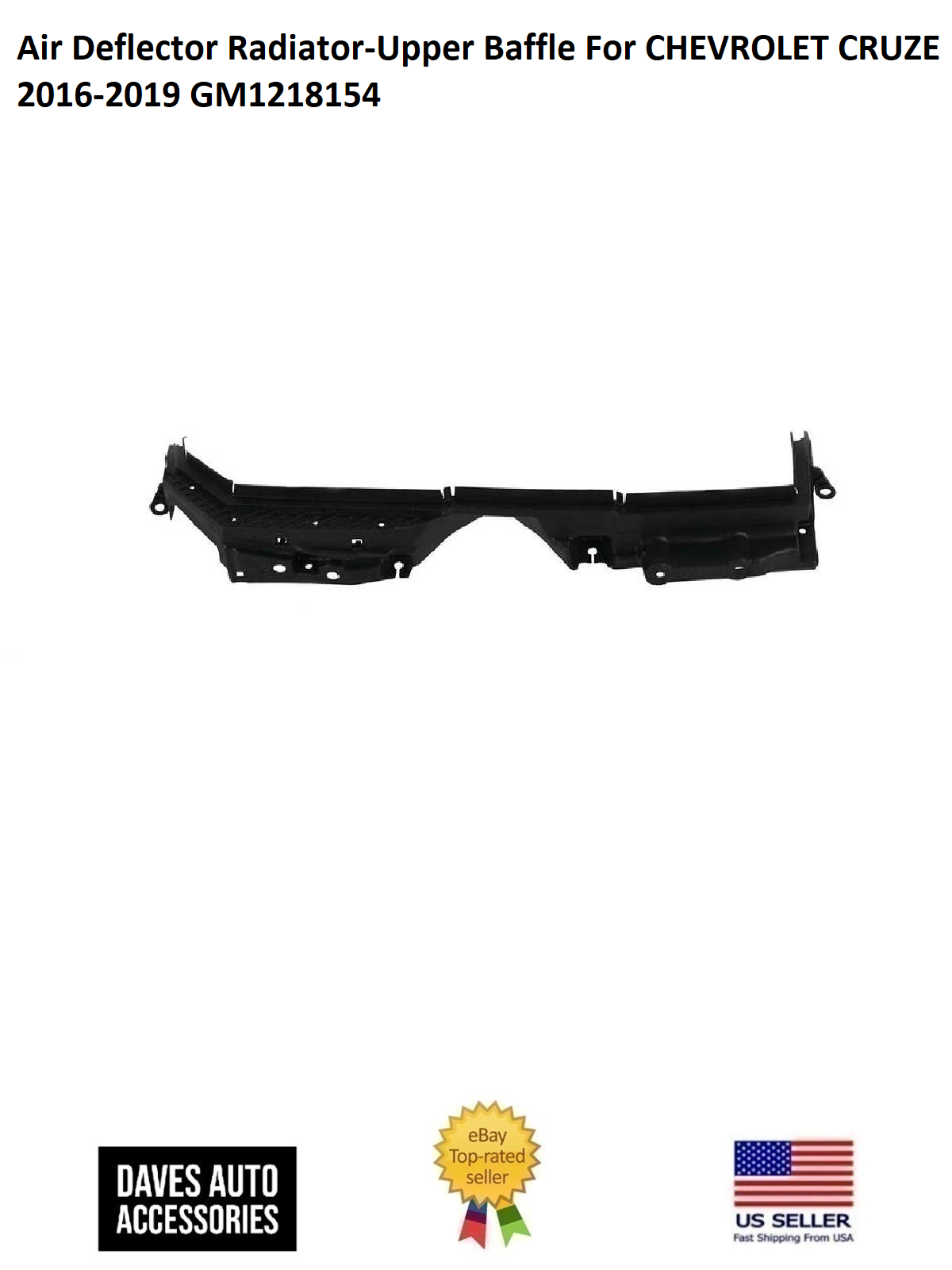 Deflector Baffle Radiator Air Upper 03-07 Sierra New Silverado ...