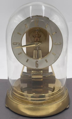 Kundo Electronic Pendulum Clock Mid Century Glass Dome Mantel Clock | eBay