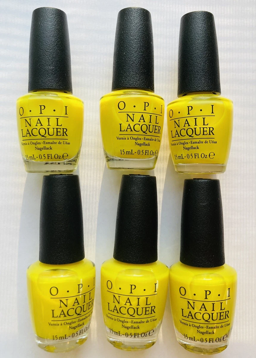 Yellow Nail Polish Opi