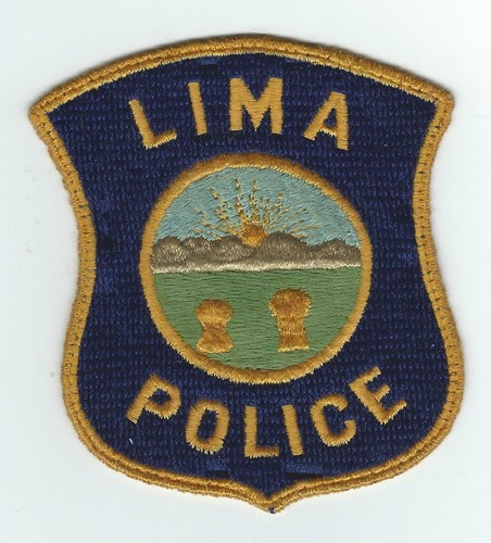 VINTAGE LIMA, OHIO POLICE patch | eBay
