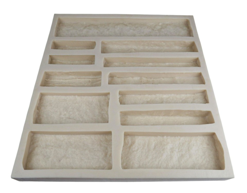 Stone Master Molds Rubber Mold for Concrete, Mountain Ledge Flats | eBay