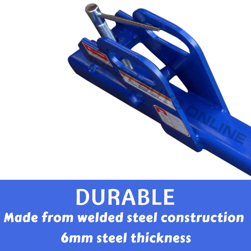 Front end bucket clamp on Fork Extension Forklift 1800 kg Tractor ...