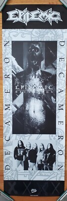 Epidemic original Promo Poster "Decameron" Never Hung 12"x36 ...