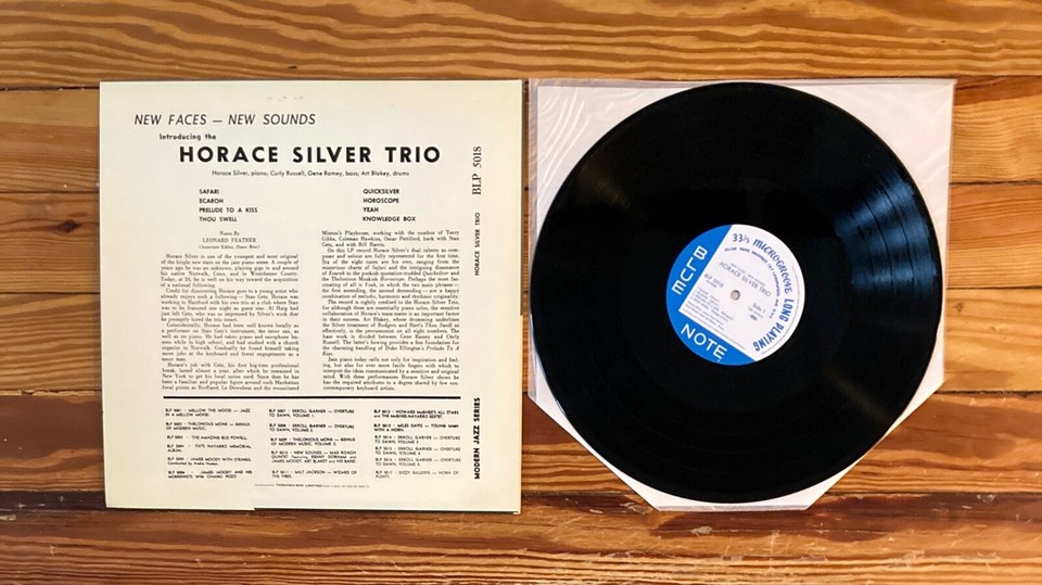 Horace Silver Trio: New Faces - New Sounds LP Vinyl Japanese Mono 1991 ...