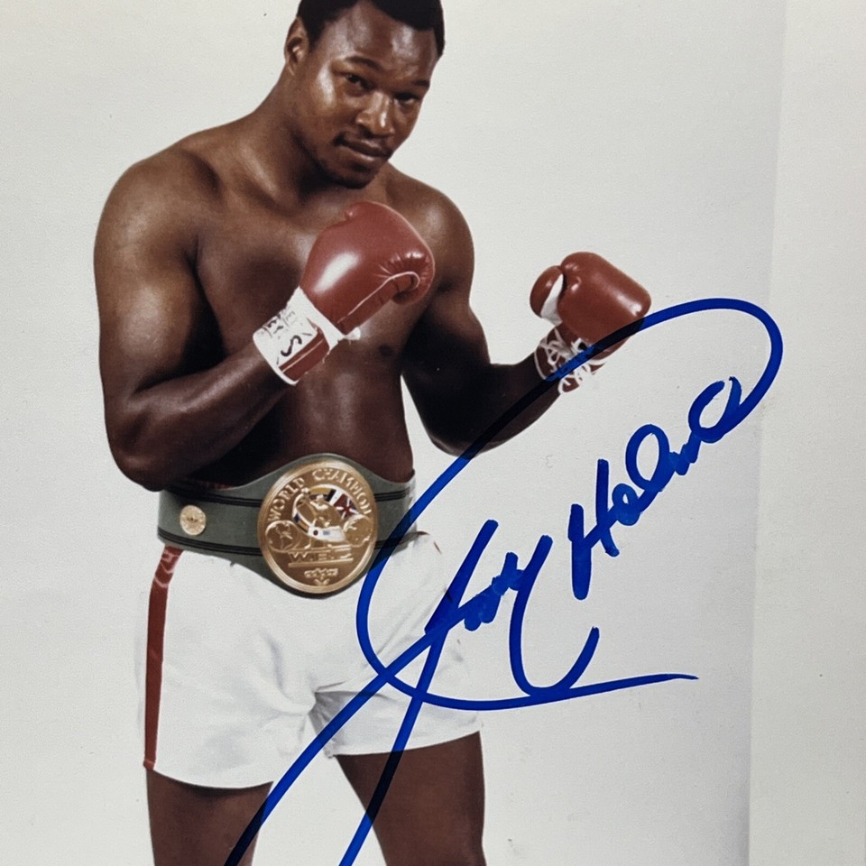 Larry Holmes SIGNED 8x10 Photo Boxing Champion PSA/DNA | eBay
