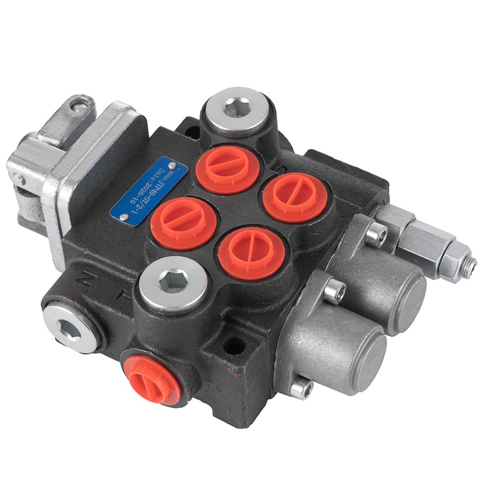 Tractor Loader Hydraulic Directional Control Valve 2 Spool 11 GPM With ...
