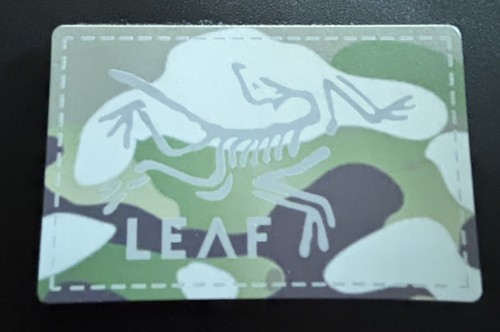Arc’teryx Leaf Iron-On Hook & Loop Military Patch Camo & Gray 2x3 | eBay