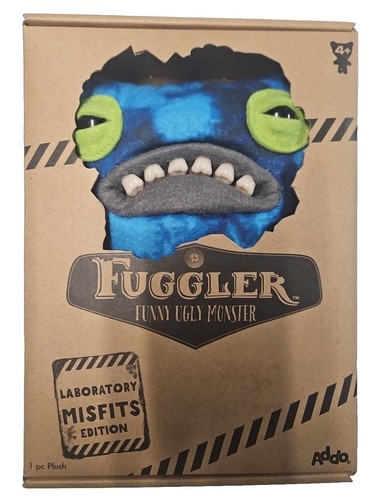 Fuggler Funny Ugly Monster Laboratory Misfits Green Blue Plush Toy NEW ...