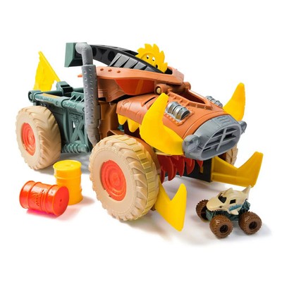 Monster Jam Megalodon Mini Jams & Mad Hog Chomper Truck Set | eBay