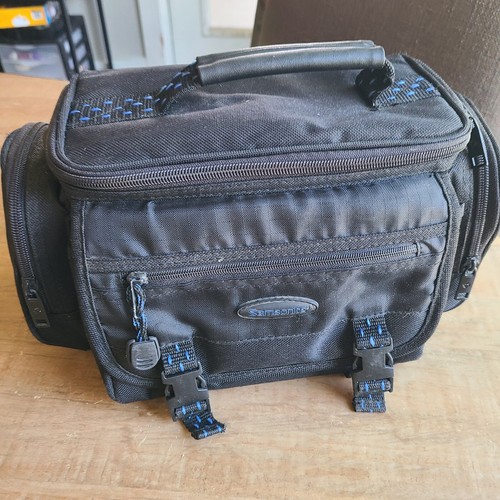 Vintage Samsonite Black Camera Case Camcorder Padded Shoulder Bag No Strap | eBay