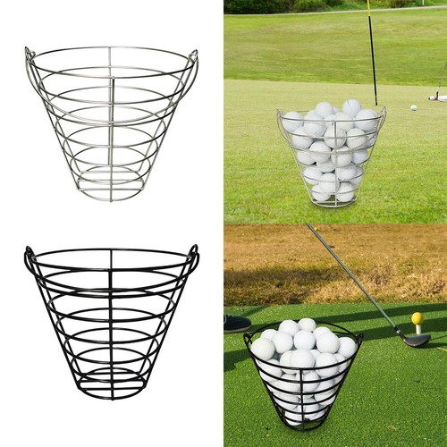 Metal Golf Ball Basket Golf Basket Golf Ball Container for Driving ...