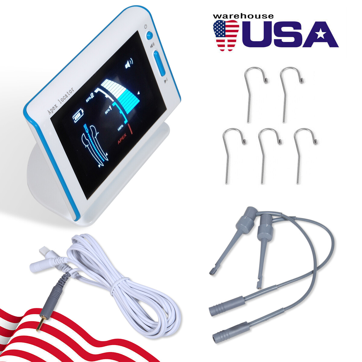 Woodpecker Style Dental Endo Apex Locator Endodontic Root Canal Finder ...