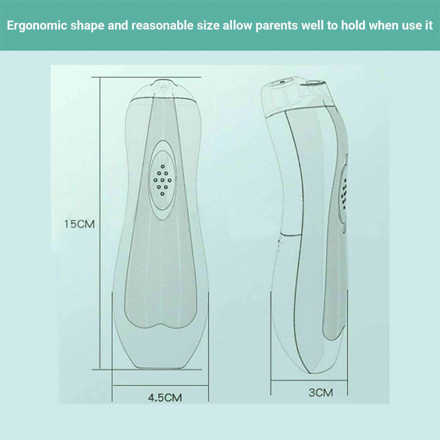 Electric Baby Nail Trimmer Infant Newborn Safe Grinder Clipper Tools ...