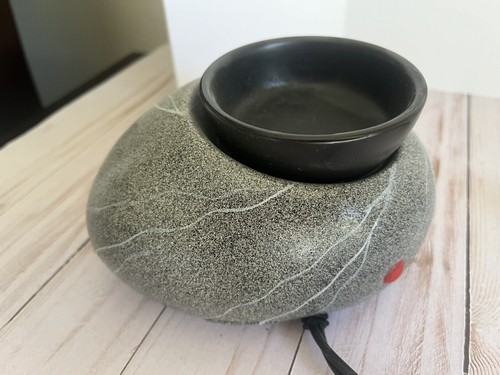 Scentsy Element Wax Warmer ZEN ROCK Retired Tranquil Spa Sleek Look | eBay