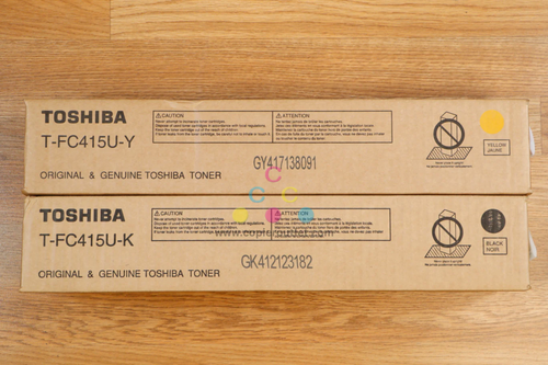 Genuine Toshiba T-FC415U YK Toner Cartridges eSTUDIO 2515AC 3015AC ...