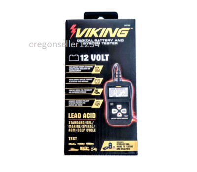 Viking digital battery and system tester Diagnose 12 v Brand New | eBay