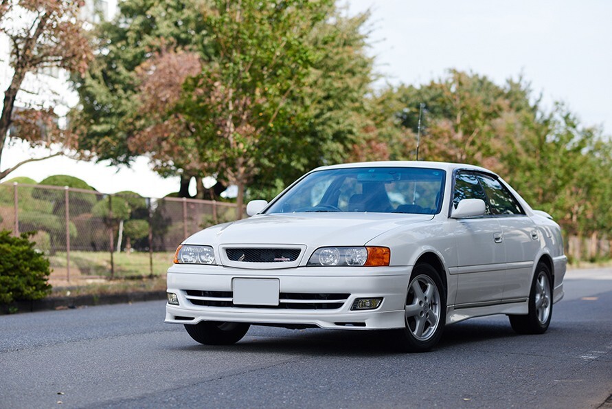 1996-2001 Toyota Chaser JZX100 Clear Chrome LED Tail Light Lamp ...