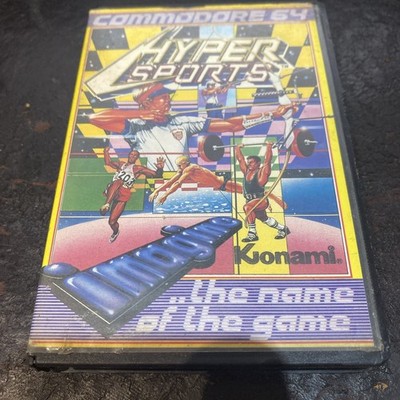Hyper Sports Commodore 64 Game C64 Cassette Tape Imagine Software ...