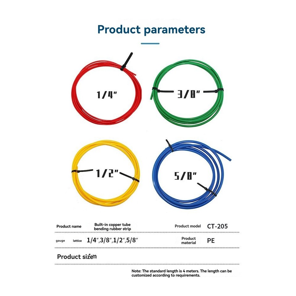 Luft-Kupferrohrschutz Ct-205 Pe-Kunststoffrohrbiegewerkzeug 4M ...