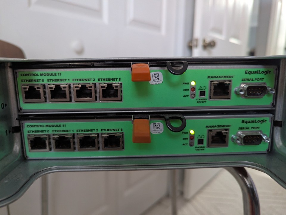 Dell Equallogic PS6100 ISCSI SAN Storage 24x 600GB 10K SAS 2.5" Drives ...