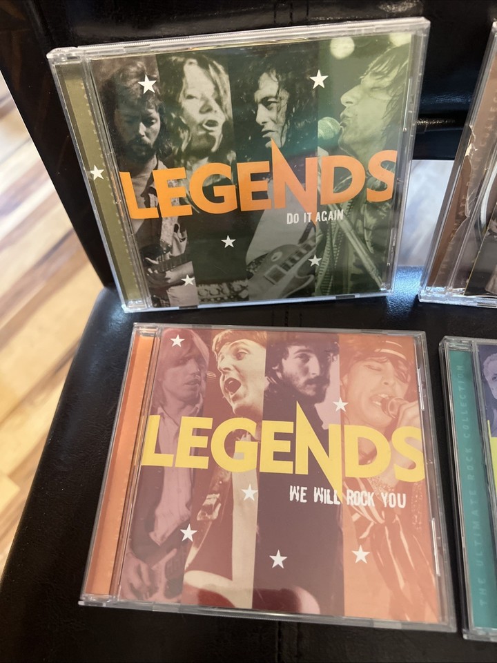 Time Life Music Legends CDs Lot of 5 60s-80s Classic Rock Songs Various ...