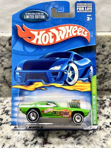 Hot Wheels 2002 Hot Wheels Collectors.com Rodger Dodger Green 1/1500 | eBay