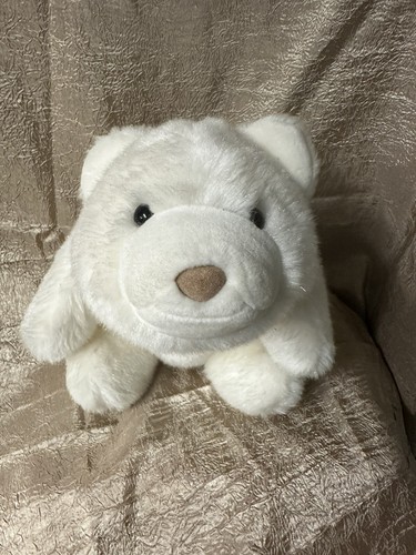 GUND SNUFFLES 15087 Polar Teddy Bear Plush 1980 White Stuffed Animal ...