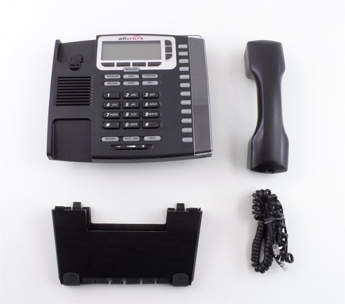 Allworx 9212L IP Phone POE w/ Stand, Handset & Cable - Tested No PS (B ...
