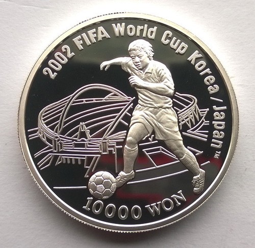 South Korea 2001 World Cup 10000 Won 1oz Silver Coin,Proof | eBay