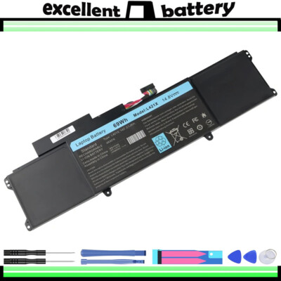 NEW Battery For Dell XPS 14 Ultrabook XPS 14 L421x Series 4RXFK C1JKH ...