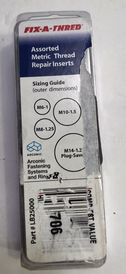 Fix-A-Thread Assorted Metric Thread Repair Inserts | eBay