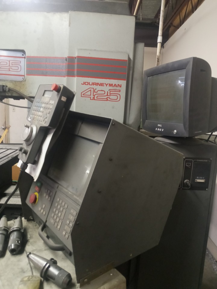 7.5 HP TREE JOURNEYMAN #J-425 CNC VERTICAL MILLING MACHINE USED UNKNOW ...