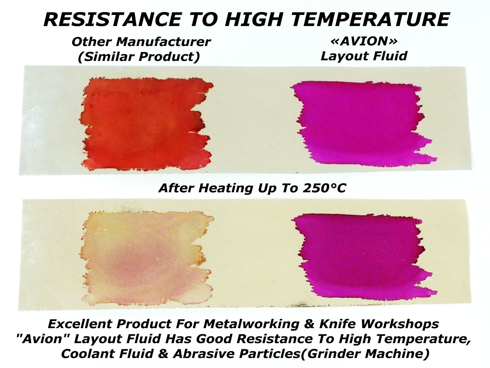 Engineers Layout Fluid Marking Dye for steel Red 4 Oz Brush in Cap | eBay