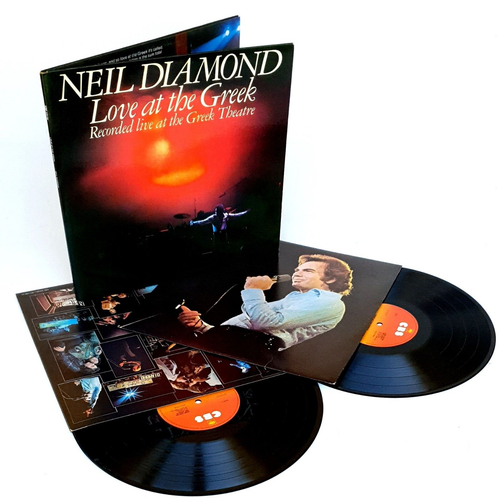 Neil Diamond - Love At The Greek 2LP 1977 CBS Recs Australia G/Fold ...