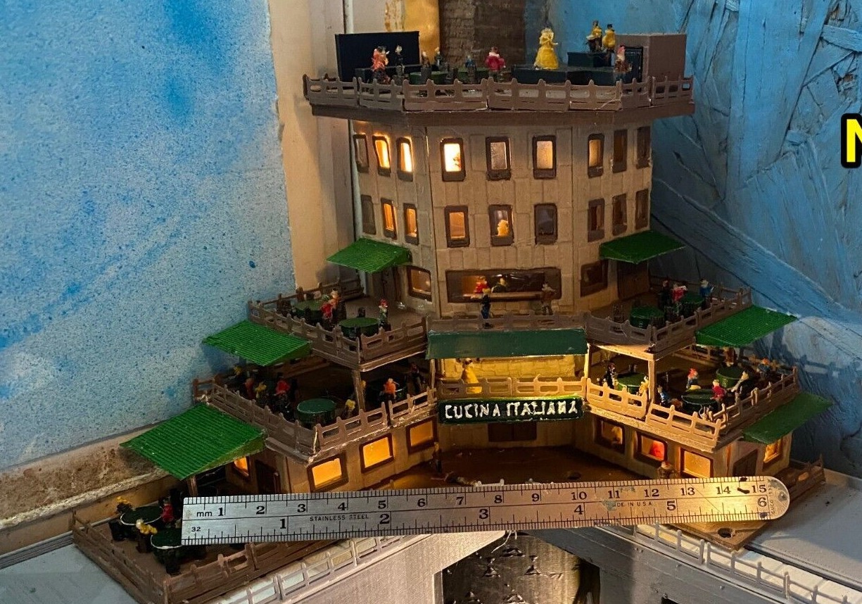 HO Scale Model Railroad Urban/Commercial Building Kit with Video ...