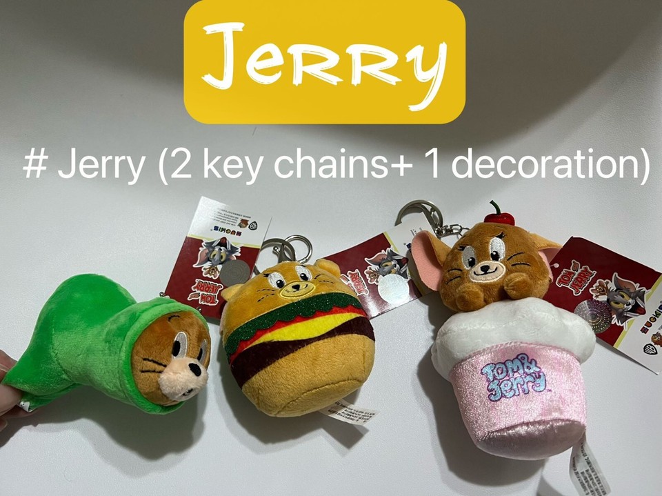 TOM & JERRY Key Chains and Decorators (3 pieces) | eBay