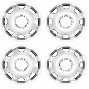 4x Silver 15" Inch Deep Dish Van Wheel Trims Hub Caps For Vauxhall ...