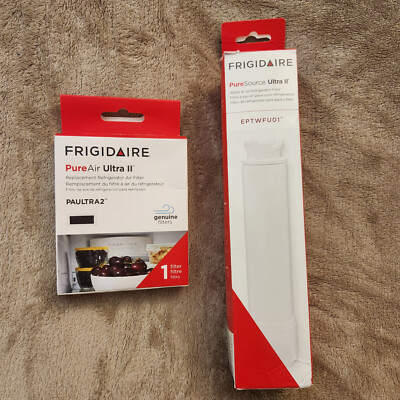 Frigidaire PureSource Ultra II EPTWFU01 Water Filter + PureAir Ultra II ...