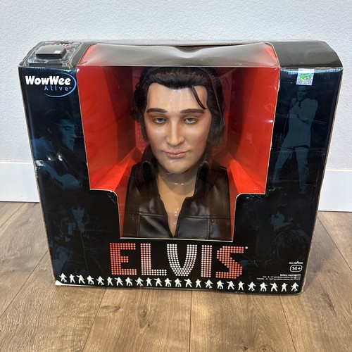 WowWee Alive ELVIS Presley Robot Singing Talking Animatronic NIB w ...