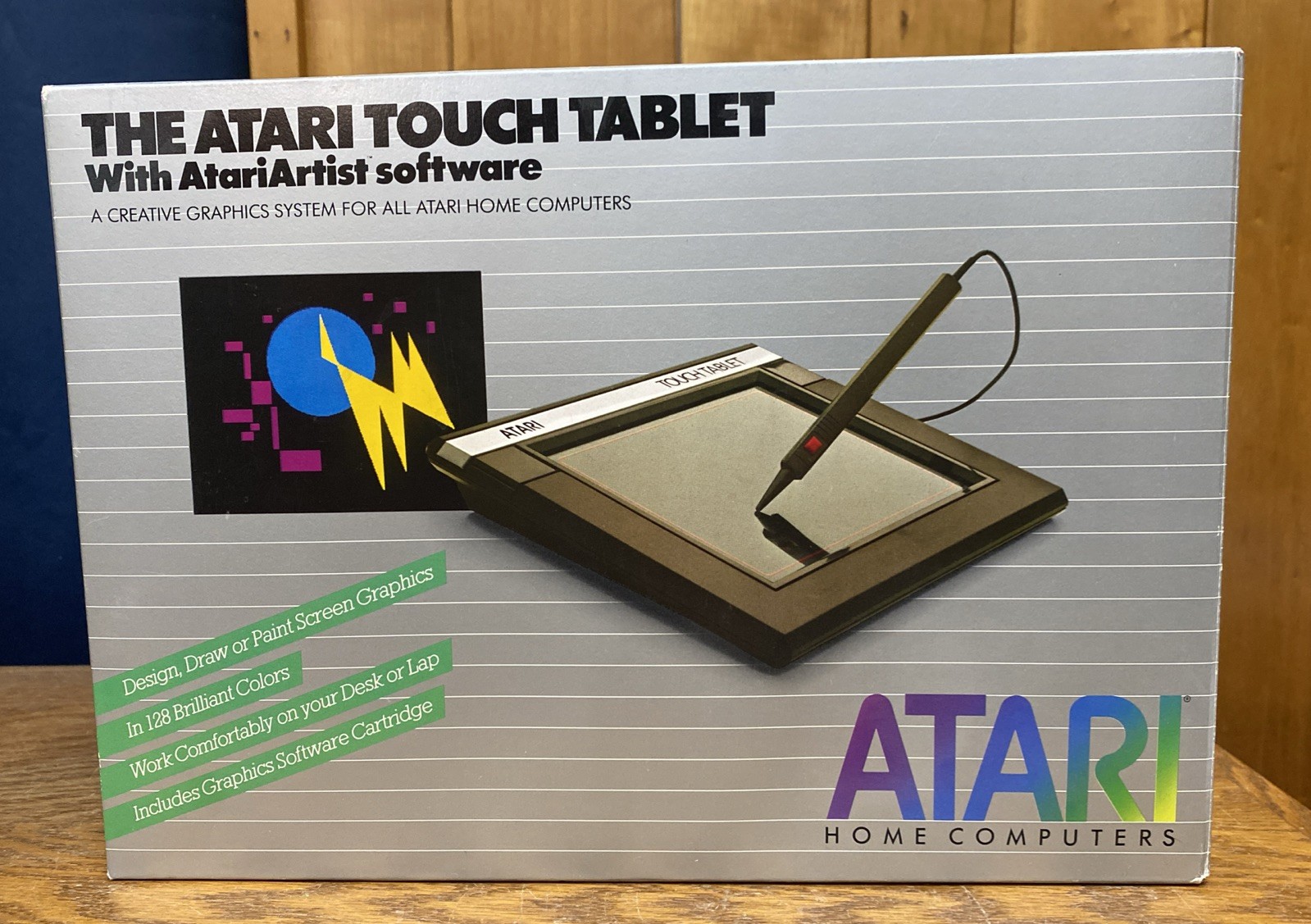 The Atari Touch Tablet w/ Original Box Atari 800 (1983) | eBay