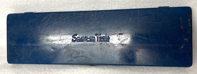 VINTAGE SNAP-ON TOOL BOX,BLUE/RED,19 1/2x6x1 1/4",SPECIALTY,TWO ...