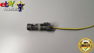 GENUINE USED BMW E46 BRAKE WEAR SENSOR CONNECTOR SOCKET BLACK | eBay