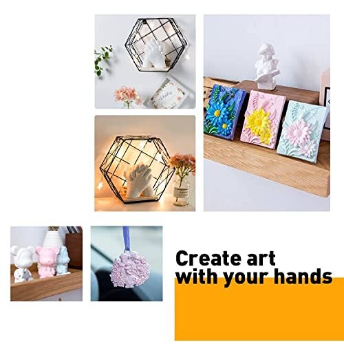 1lb Plaster of Paris Powder - Hand Mold Casting Kit Powder Gypsum ...