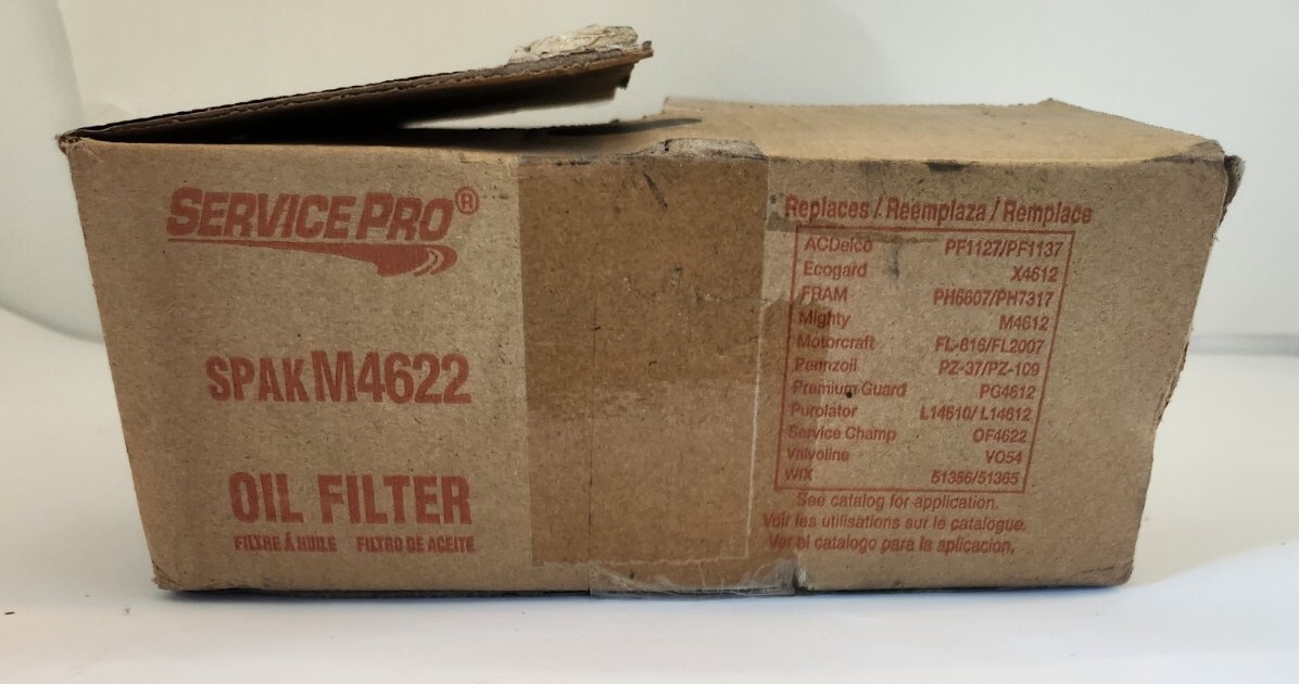 SERVICE-PRO M4622 - cross reference oil filters | oilfilter ...