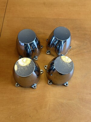 Vintage Cast Metal Mag Wheel Caps Driver Quality Chrome | eBay