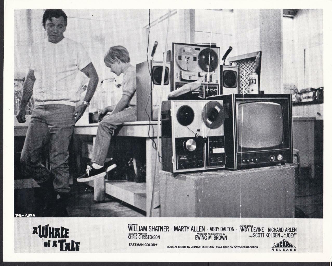 William Shatner Scott C. Kolden A Whale of a Tale 1976 movie photo ...