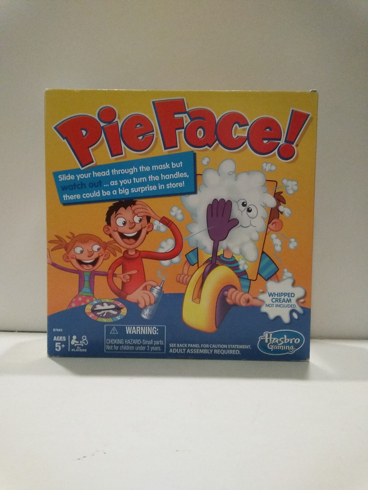 Pie Face Whipped Cream Game Hasbro 2+ Players Ages 5+ | eBay