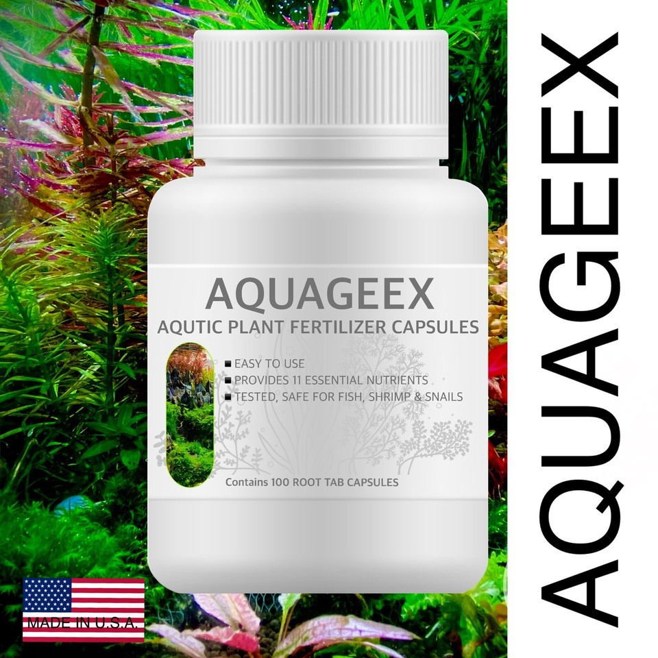 ⭕️ 100 FERTILIZER CAPSULES Aquarium Root Tabs AQUATIC LIVE PLANTS ...