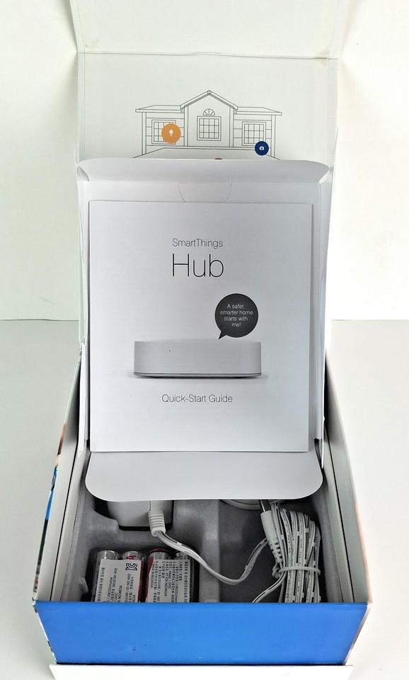 Samsung SmartThings Hub STH-ETH-250 White Smart Home Hub 2nd Gen - New ...