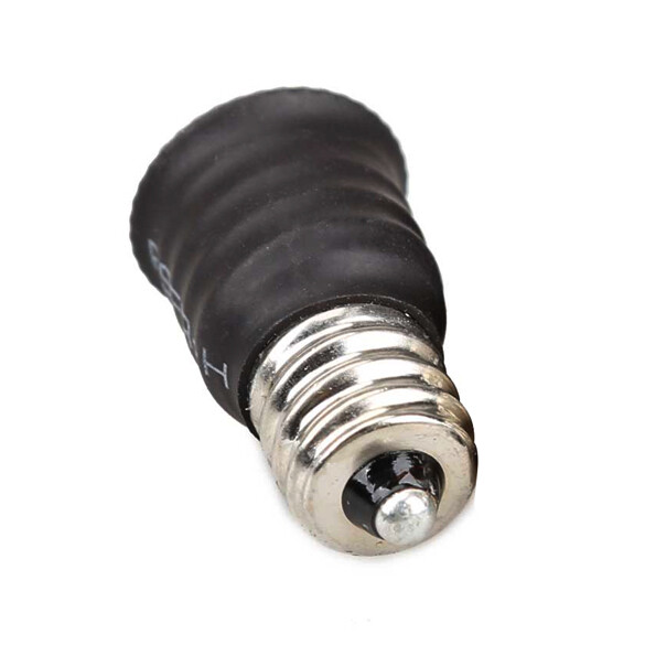 1X E12 to E14 LED Bulb Lamp Holder Lamp Adapter Socket Adapter Black | eBay